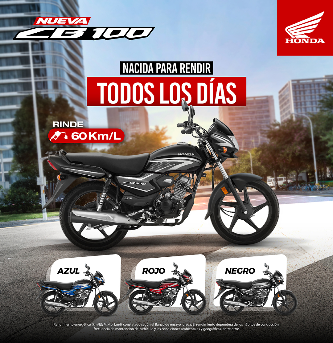 ALL NEW CB100 – Honda